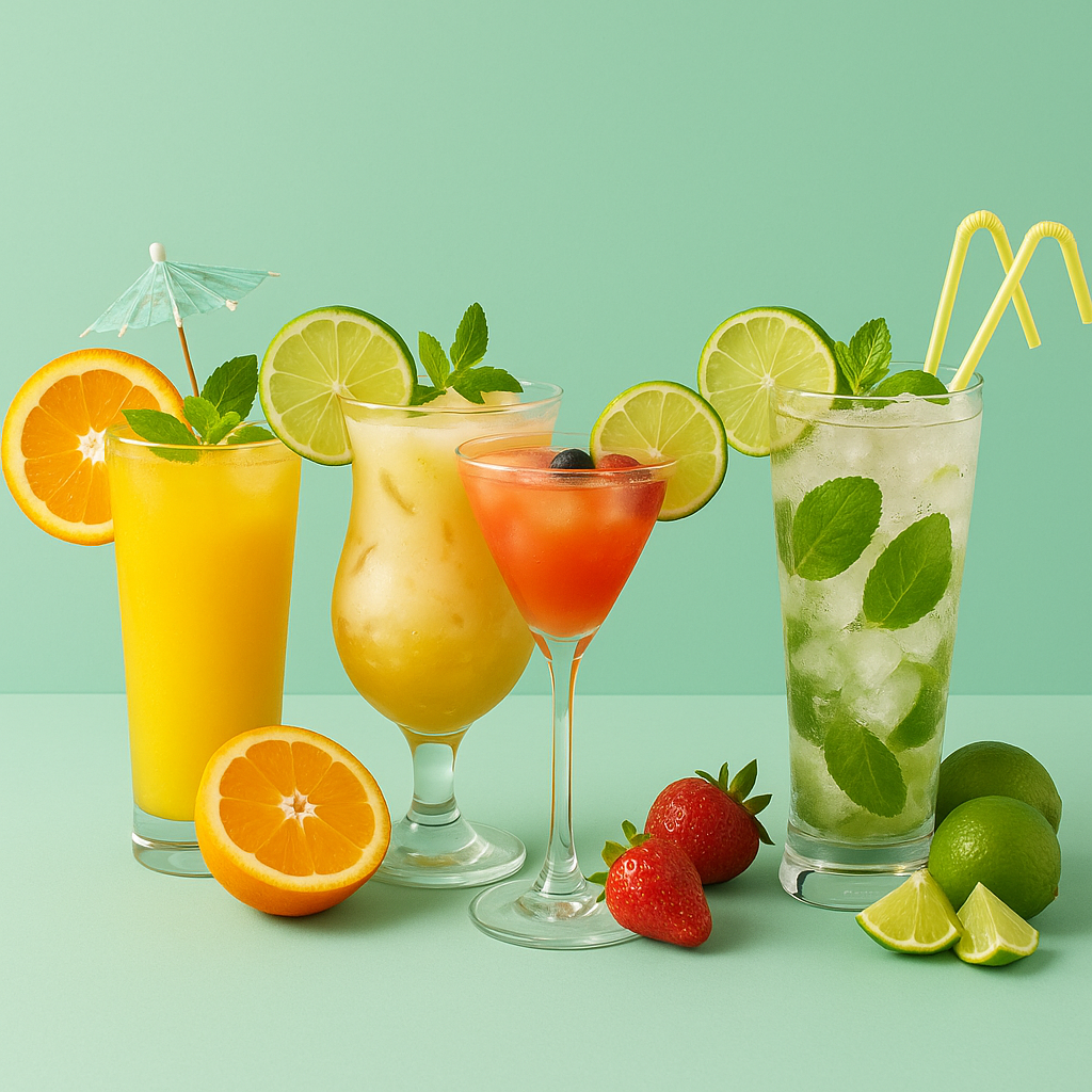 Mocktail Recipes 2025 | The 20 Best Alcohol-Free Cocktails: Non Alcoholic Drinks